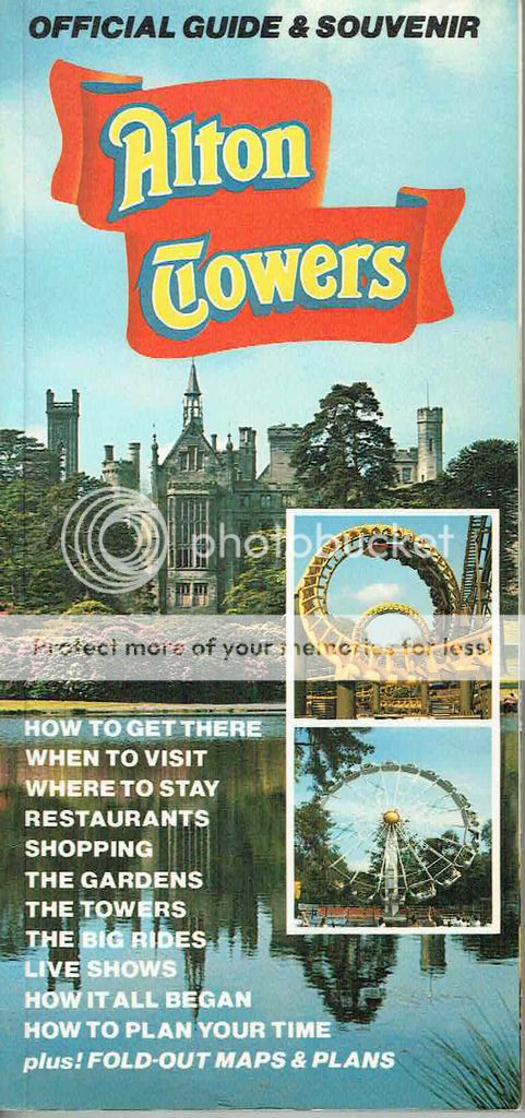 1985 Alton Towers Guide Book | TowersStreet Talk