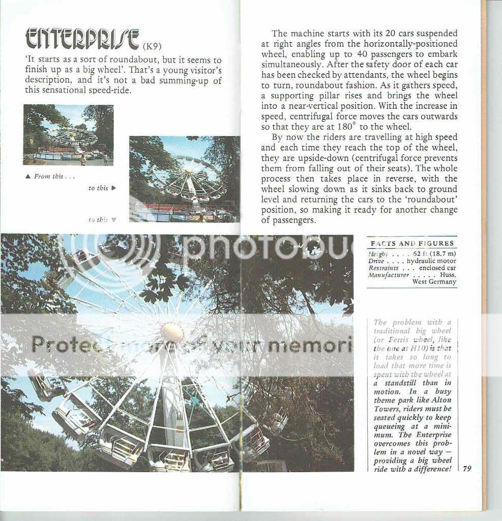 1985 Alton Towers Guide Book | TowersStreet Talk