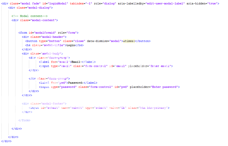 html - How to put a PHP form into a modal - Stack Overflow