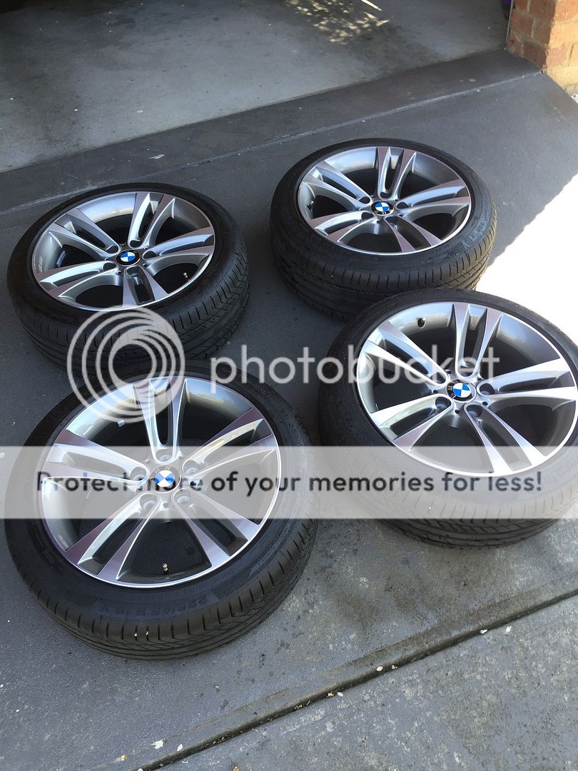 FS: BMW 397 18" Wheels & Conti CSC5 Tyres
