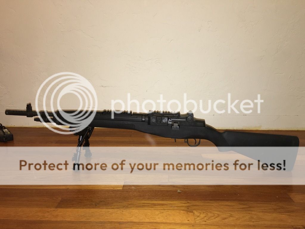 Springfield M1A Scout with rail and bipod / $1149 Sacramento SOLD ...